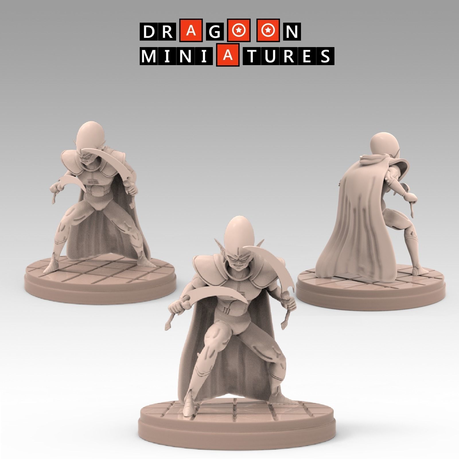 Term 8 - Garlick Demons Clan - Dragon Ball Miniatures 3D model 3D ...