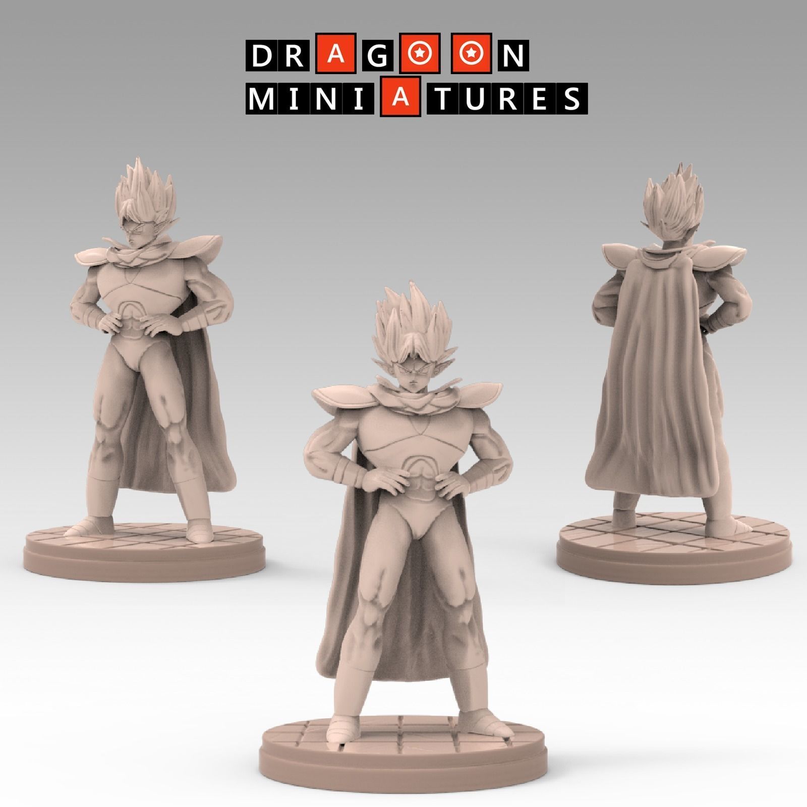 Term 8 - Garlick Demons Clan - Dragon Ball Miniatures 3D model 3D ...