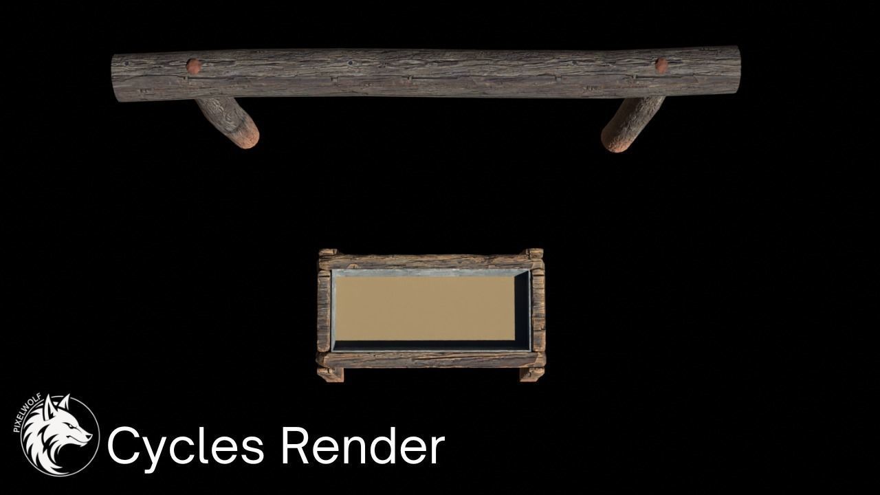 3D model Horse Hitch and Trough VR / AR / low-poly | CGTrader