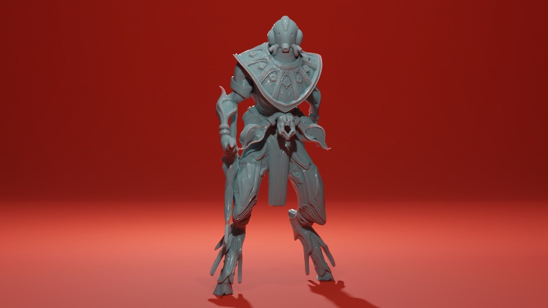 Faun The Fawn - Rogue Sci-fi Satyr Assassin free 3D model 3D printable ...