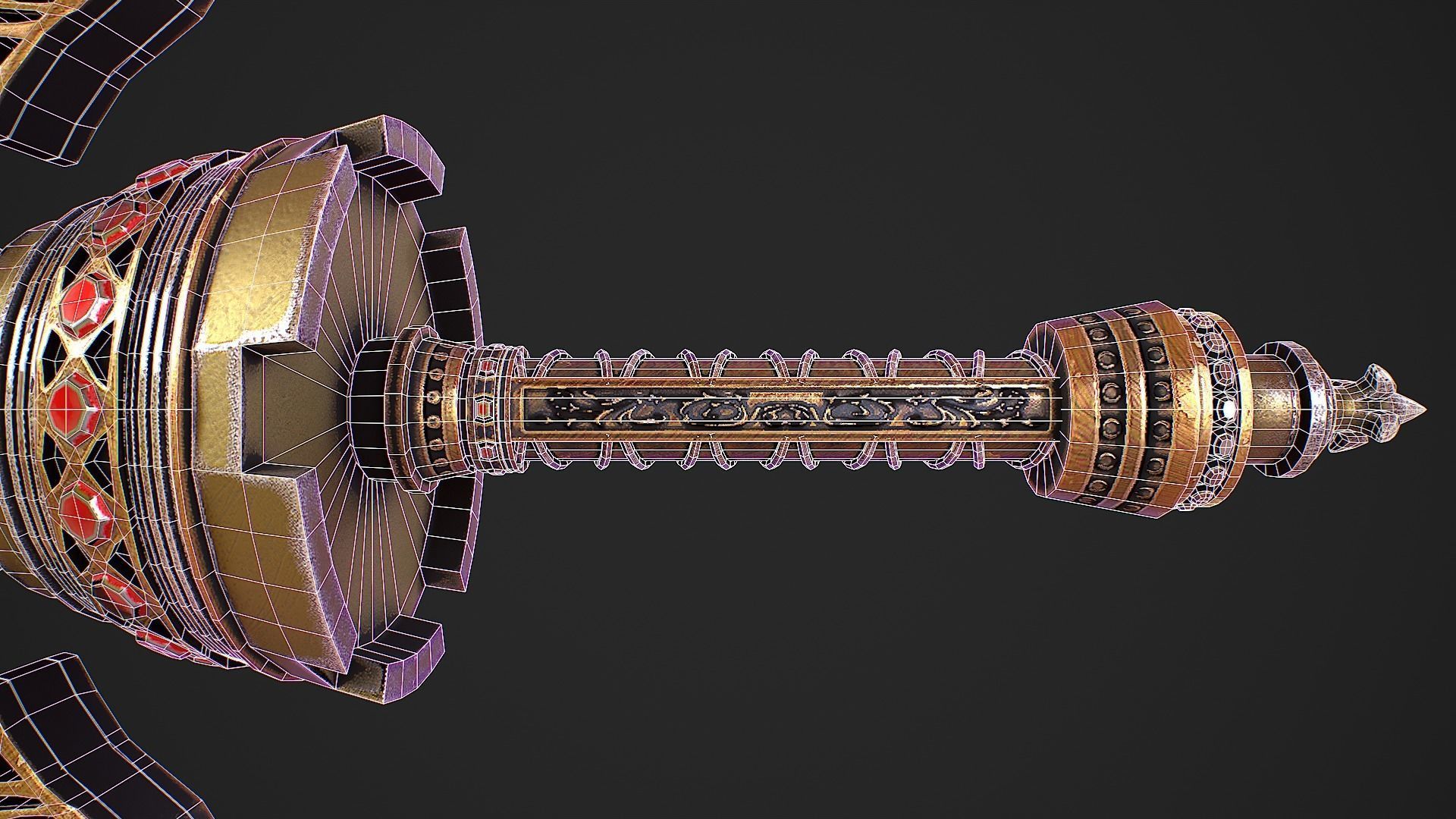3D model Imperial Sword 3D Model VR / AR / low-poly | CGTrader