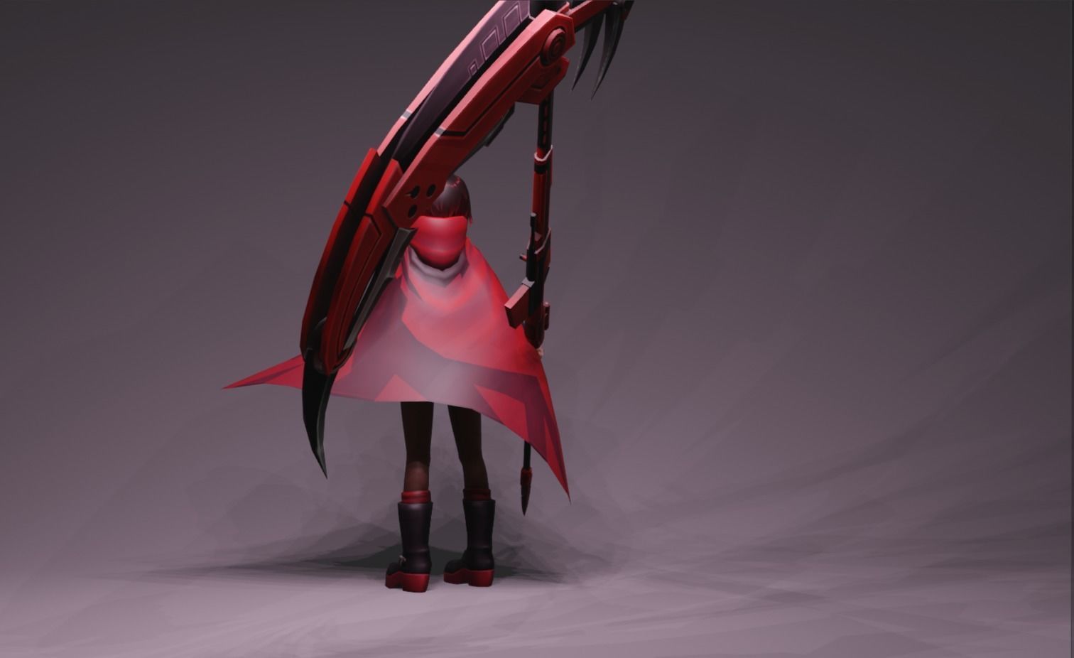 Anime Character - Rose 3D model | CGTrader