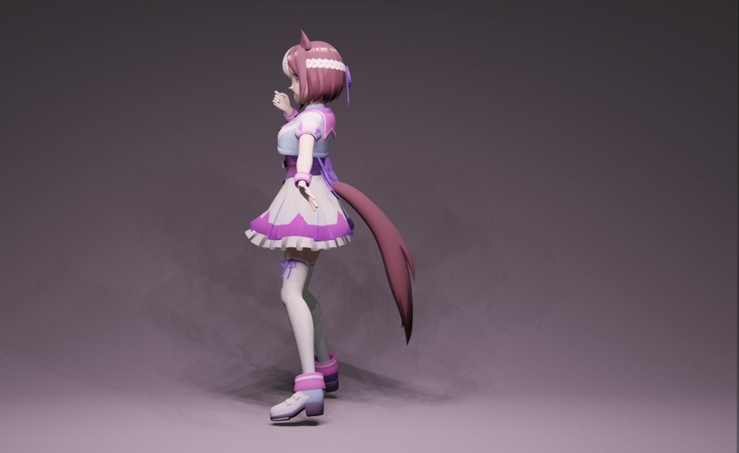 Anime Character - Umamusume 3D model | CGTrader