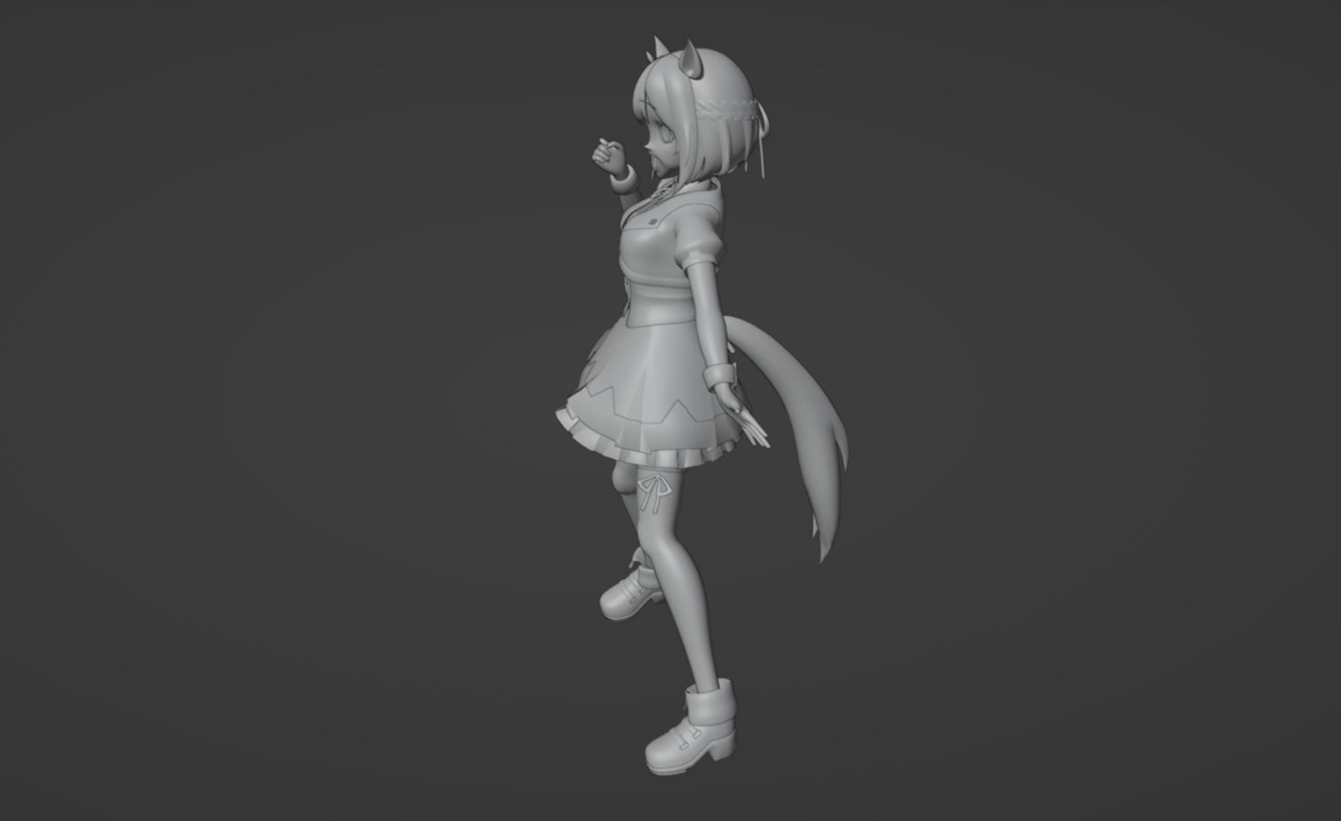 Anime Character - Umamusume 3D model | CGTrader