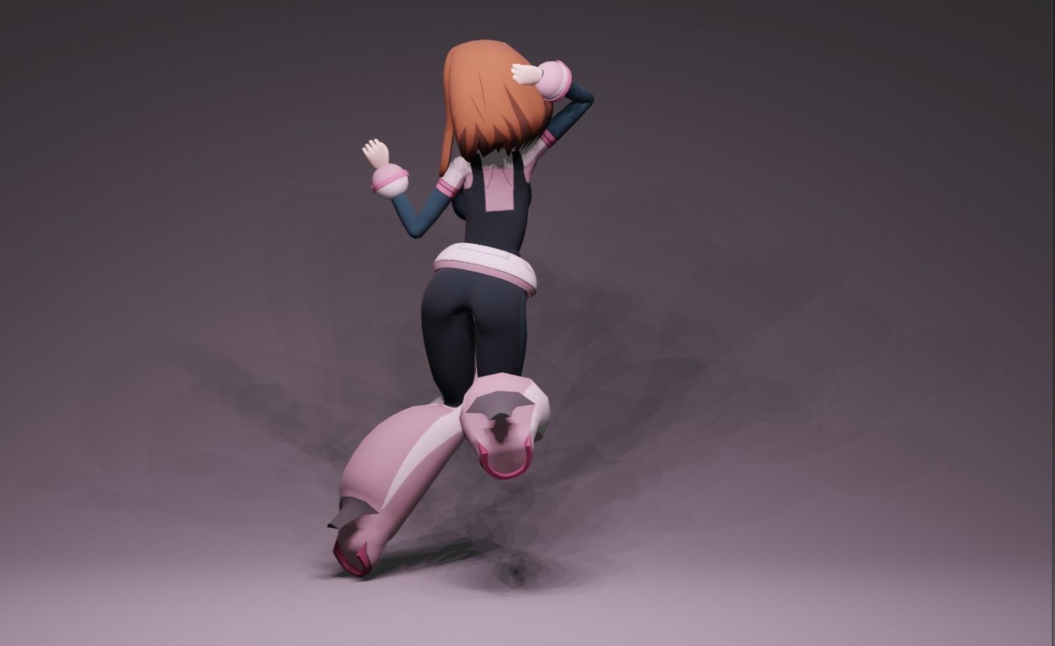 Anime Character - Uraraka Ochako 3D model | CGTrader