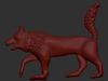 Lobo relieve heraldico 3D model | CGTrader
