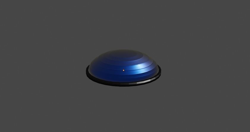 Exercise Half Ball 3D model | CGTrader