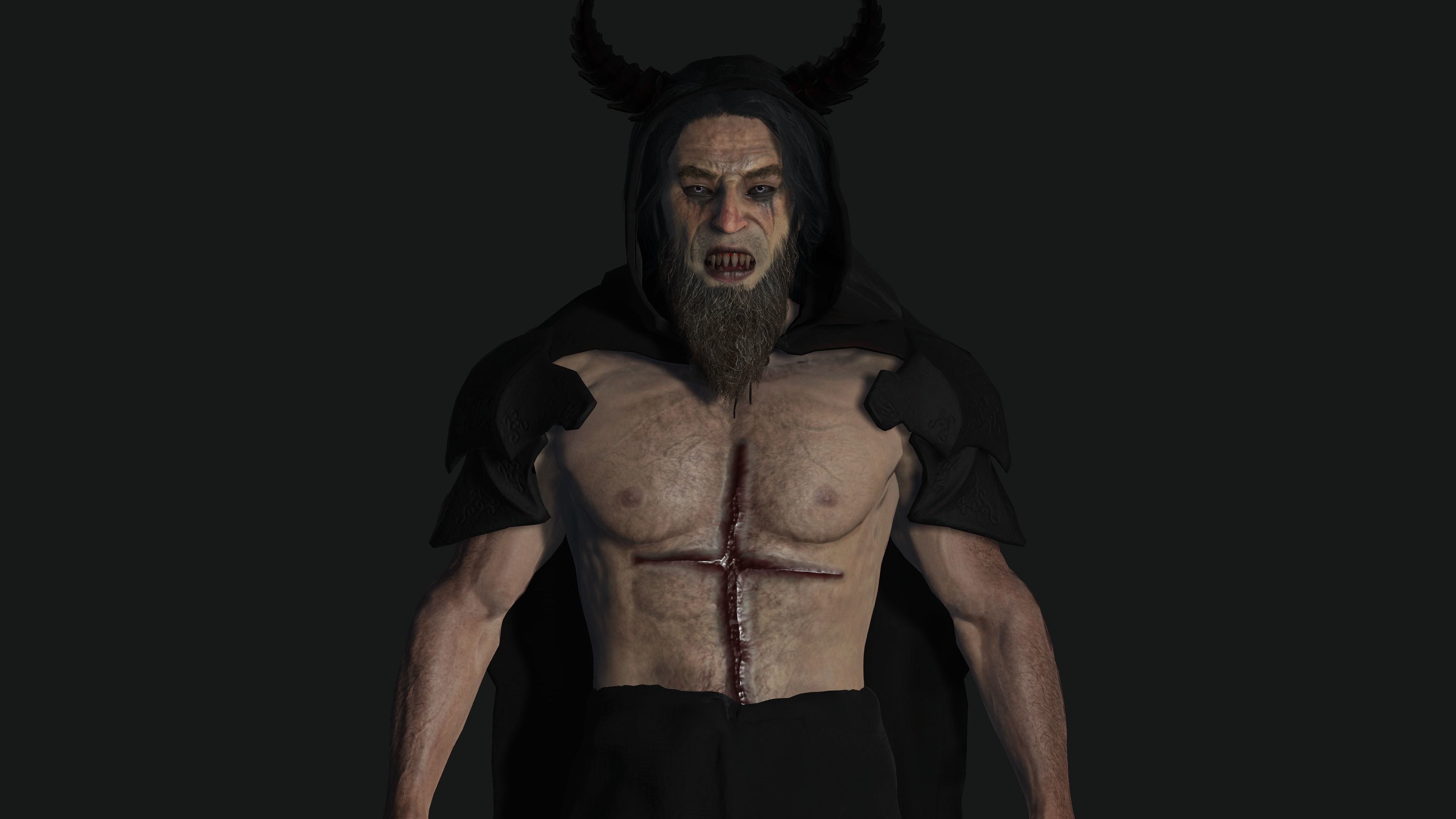3D model AAA 3D MODEL FANTASY MONSTER CHARACTER - THE DEVIL 04 VR / AR ...