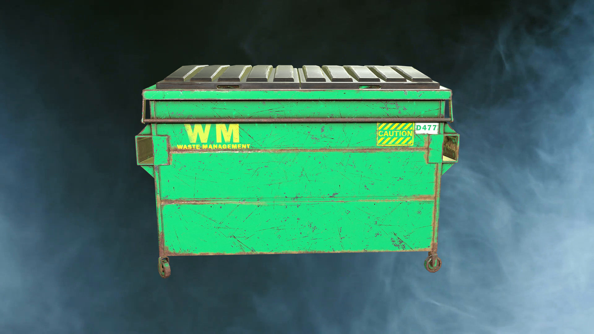 3D model Dustbin Low Poly Game Assets VR / AR / low-poly | CGTrader