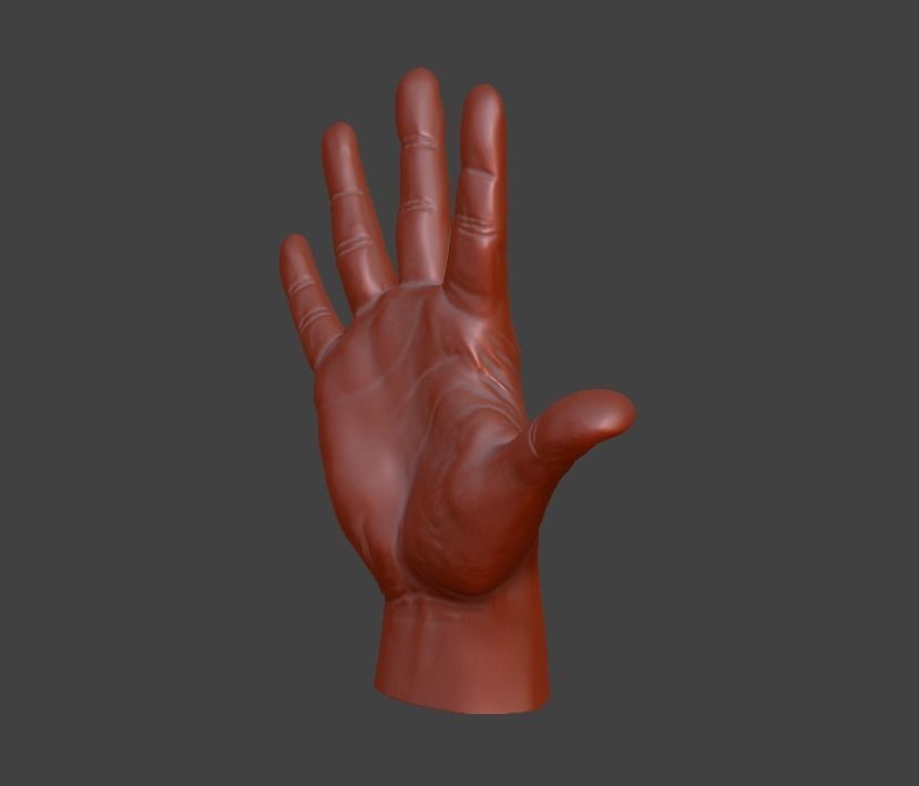 hand high five 3D model 3D printable | CGTrader