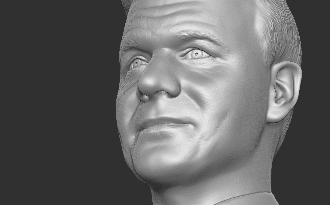 Gordon Ramsay bust for 3D printing 3D model 3D printable | CGTrader