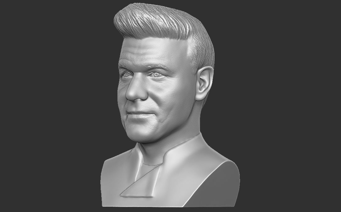 Gordon Ramsay bust for 3D printing 3D model 3D printable | CGTrader