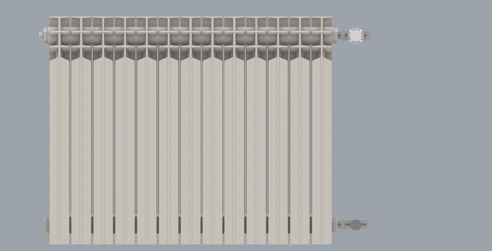 3D model Home Hot Water Radiator VR / AR / low-poly | CGTrader