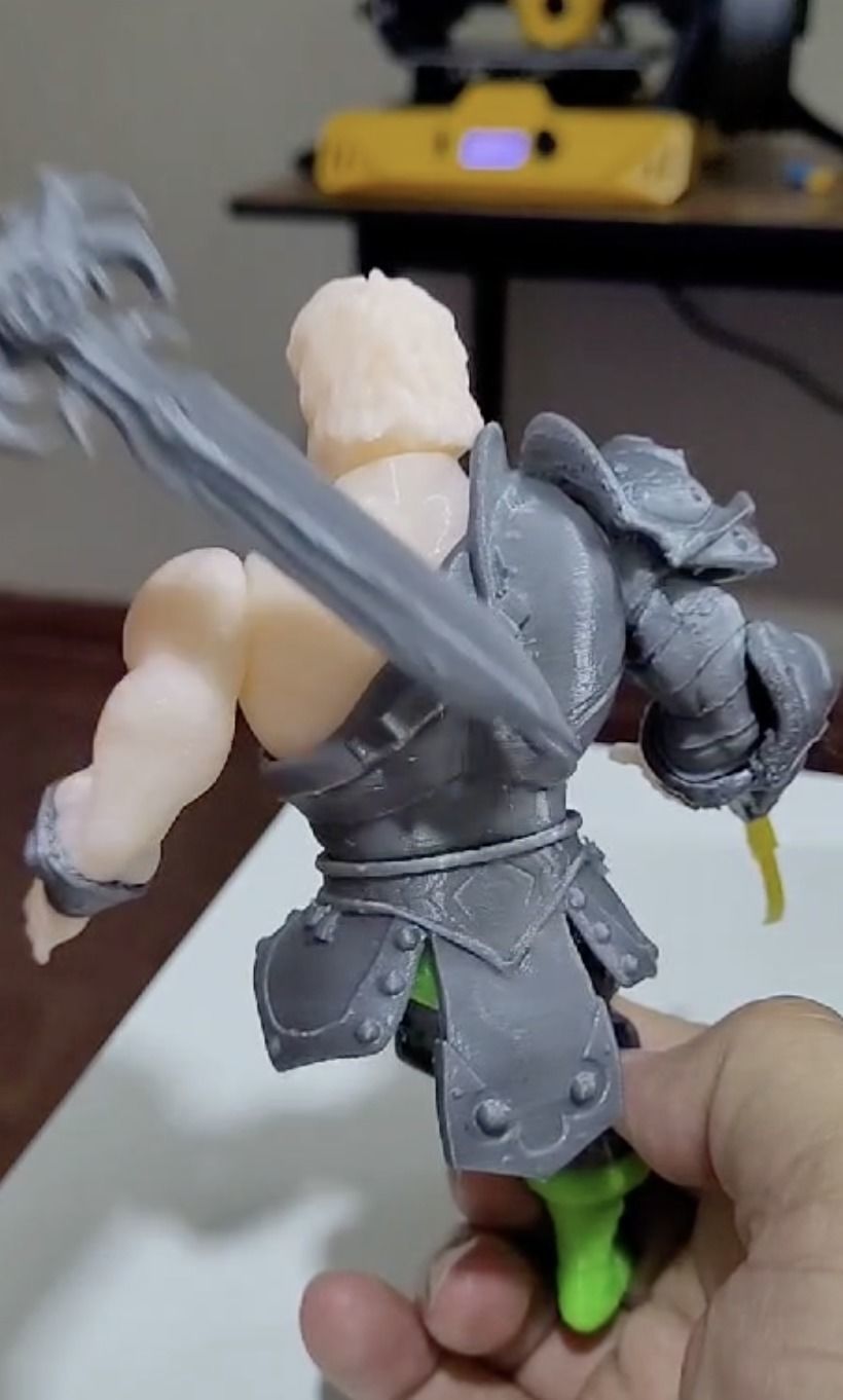 Heman Snake Armor 3D model 3D printable | CGTrader