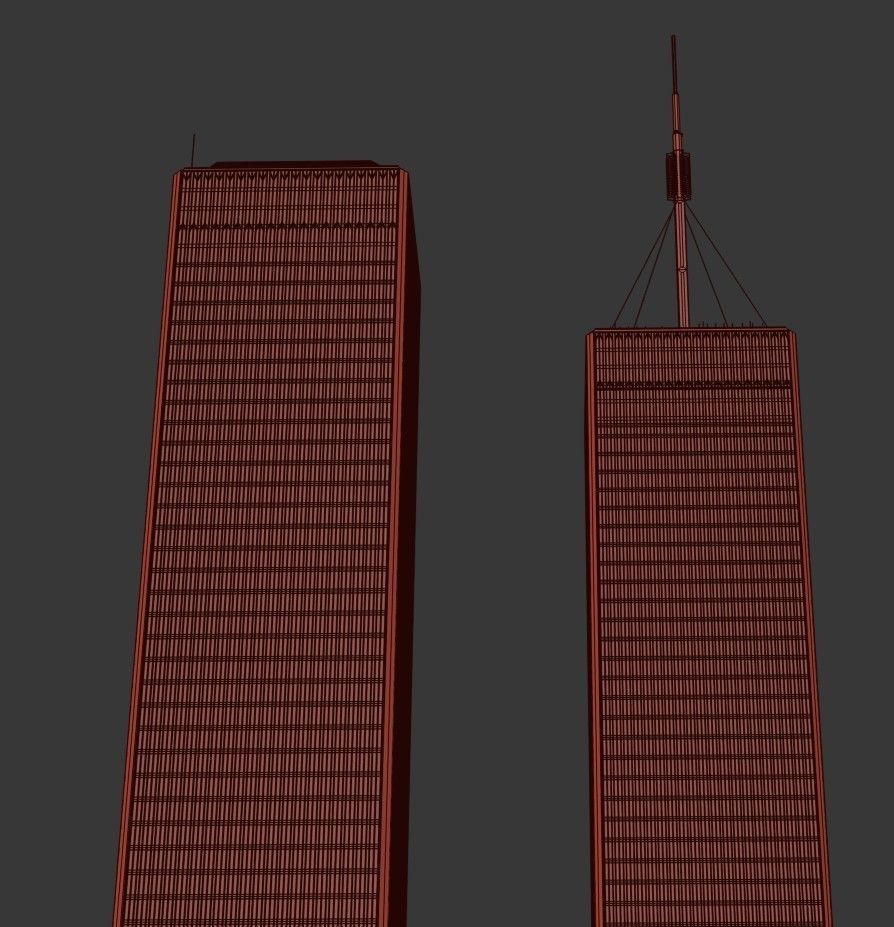 World Trade Center WTC 3D model | CGTrader
