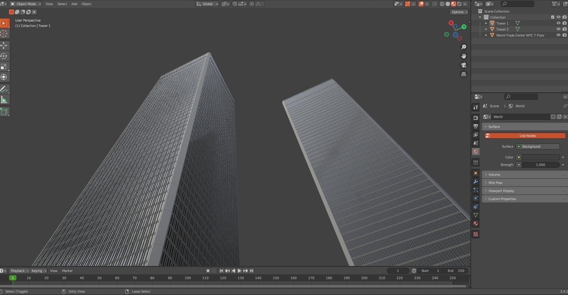 World Trade Center WTC 3D model | CGTrader