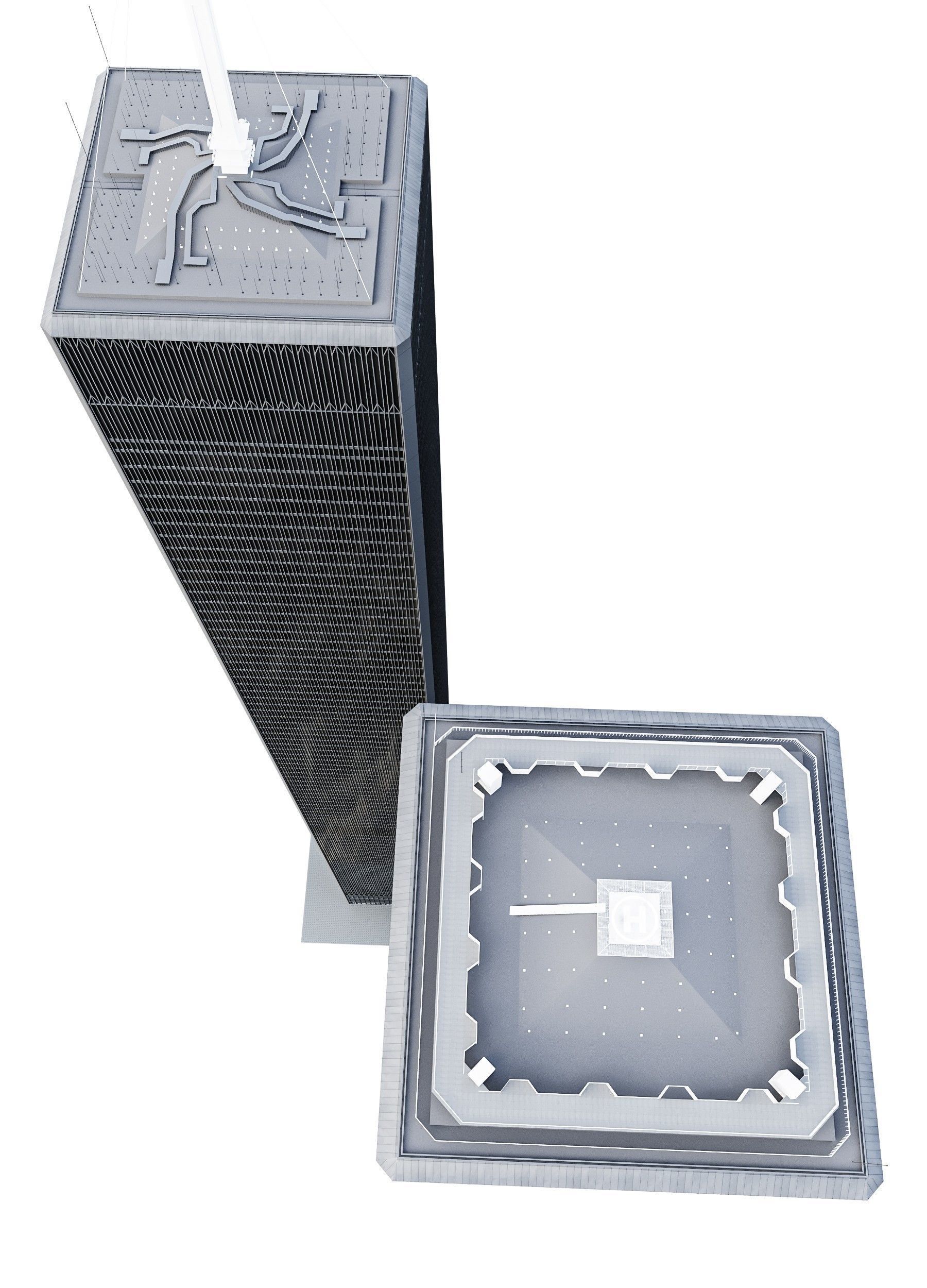 World Trade Center WTC 3D model | CGTrader