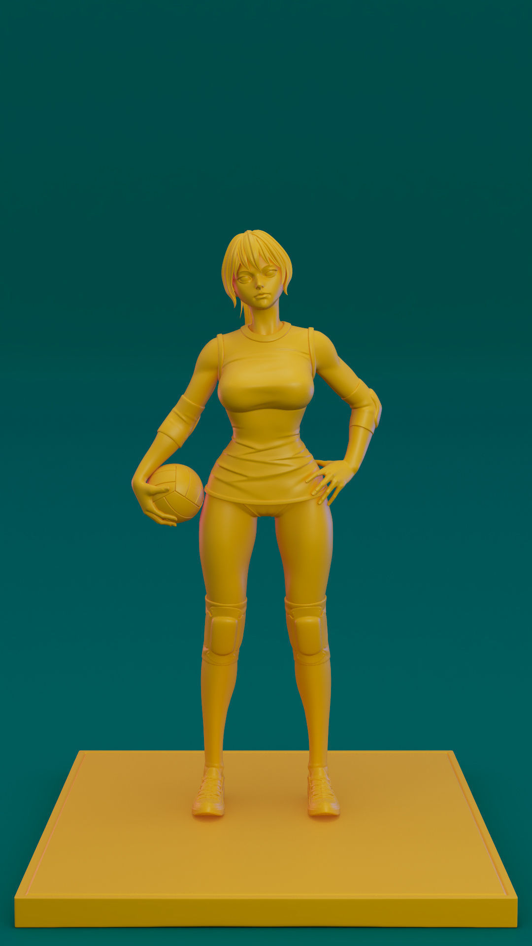 VOLLEYBALL VB-SET free 3D model 3D printable | CGTrader