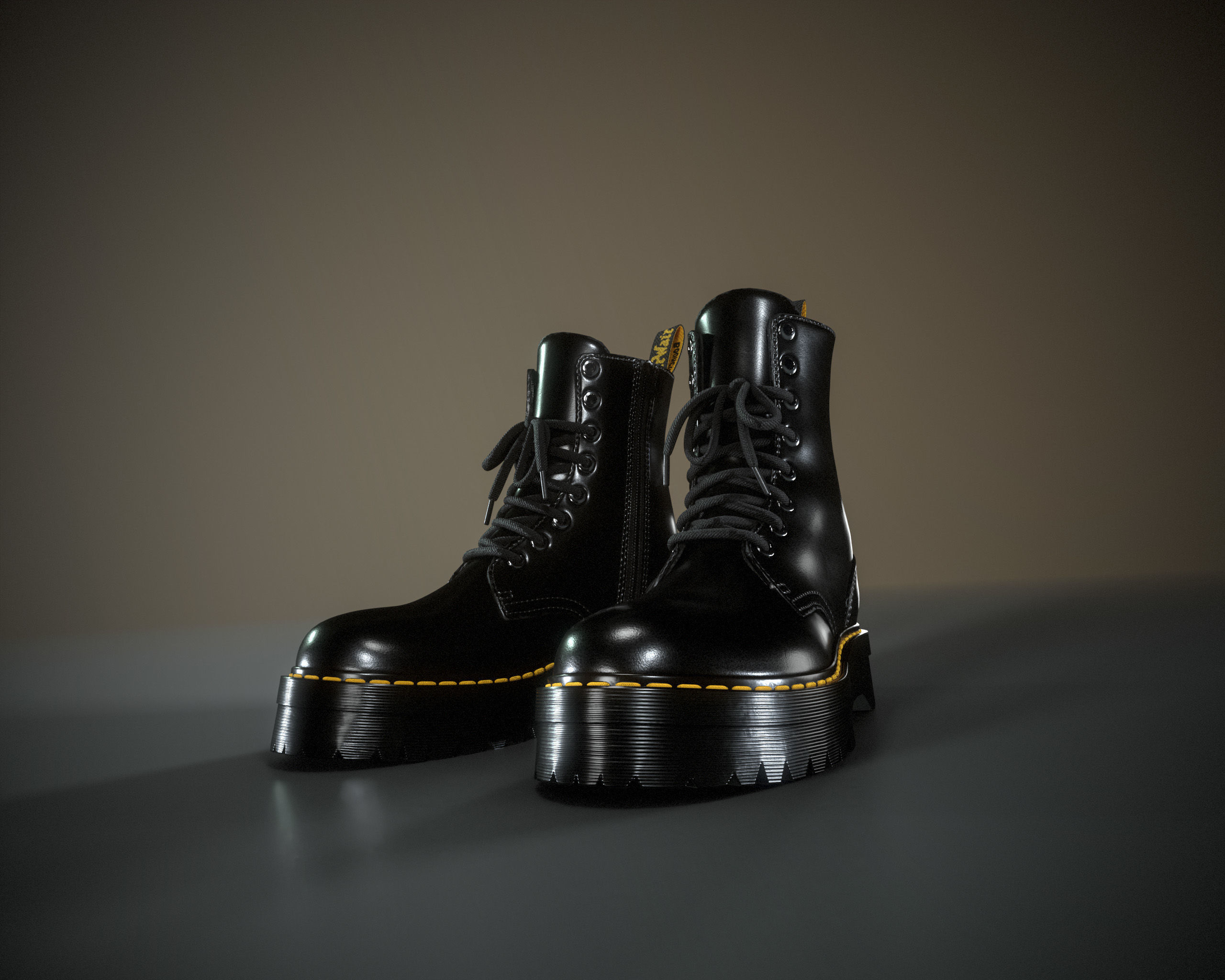 3D model Dr Martens Jadon VR / AR / low-poly | CGTrader