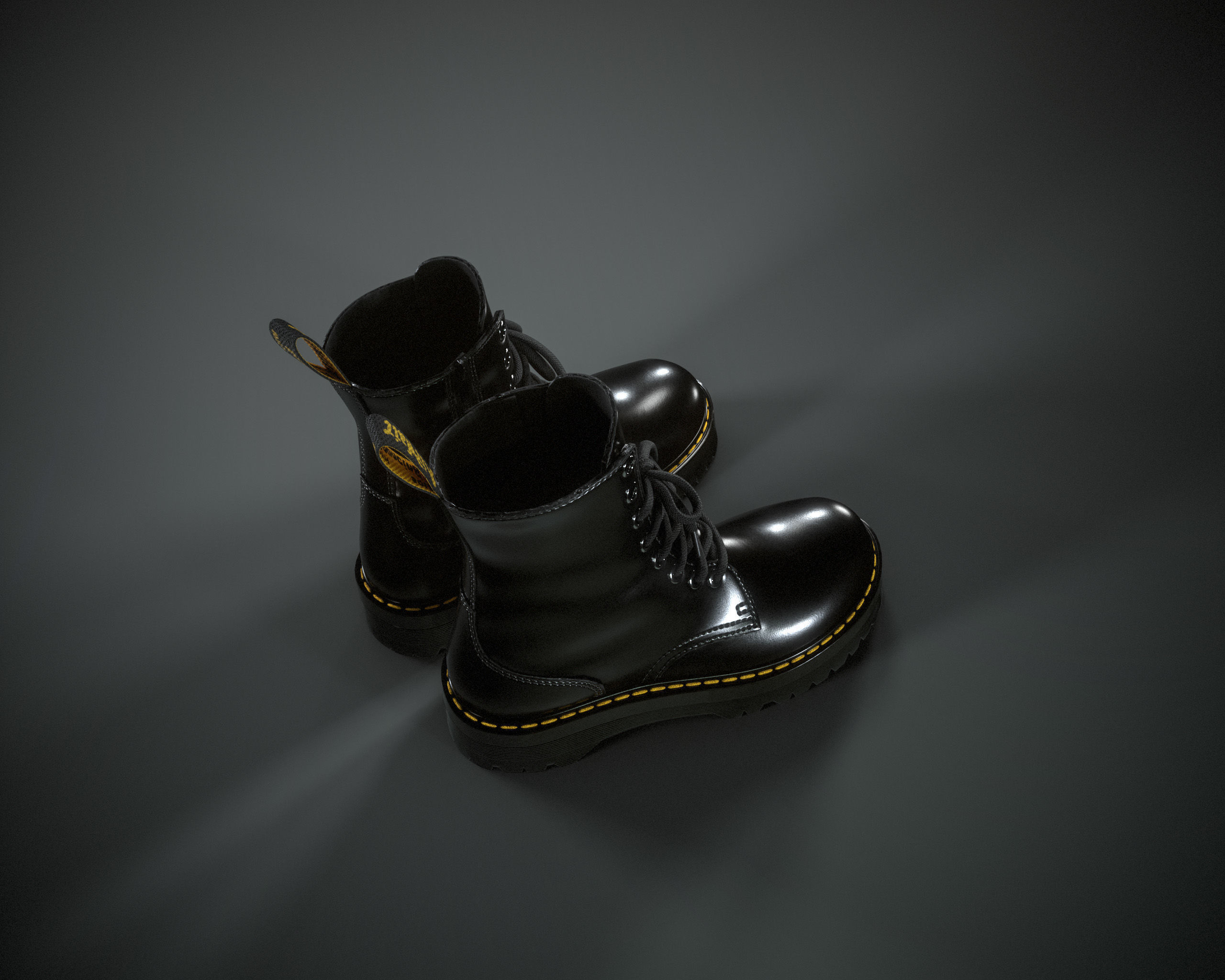 3D model Dr Martens Jadon VR / AR / low-poly | CGTrader