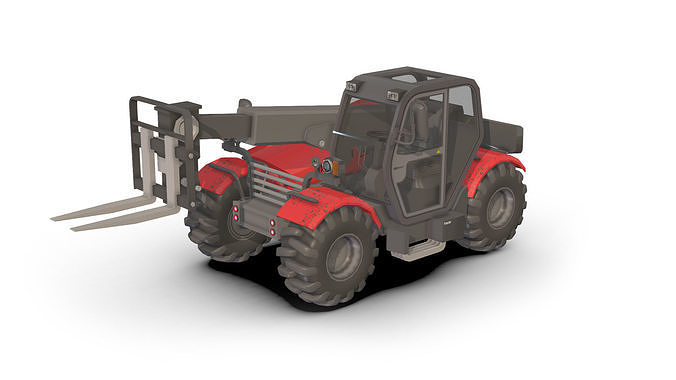 3D model Tractor Hay VR / AR / low-poly | CGTrader