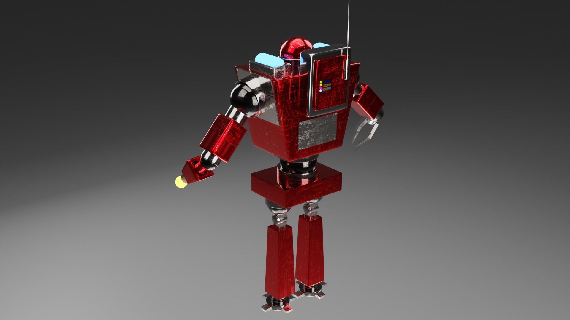 rigged robot models 3D model 3D printable | CGTrader