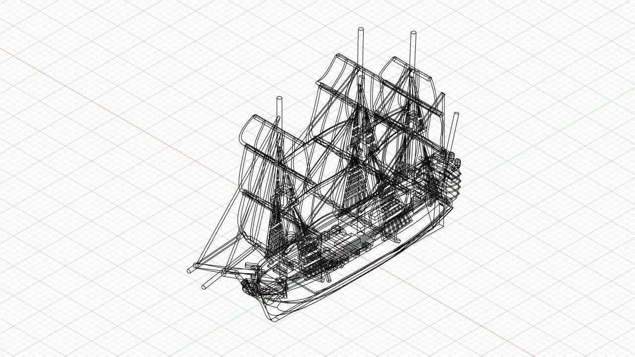 Sail Ship free 3D model 3D printable | CGTrader