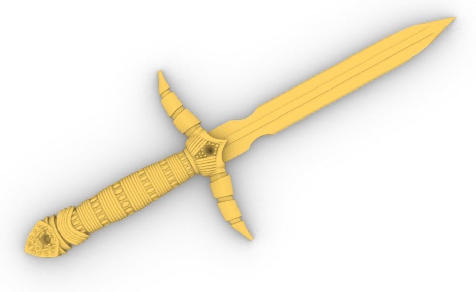 Dagger Free free 3D model 3D printable | CGTrader