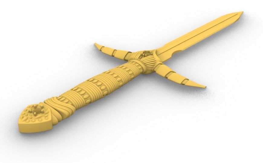 Dagger Free free 3D model 3D printable | CGTrader