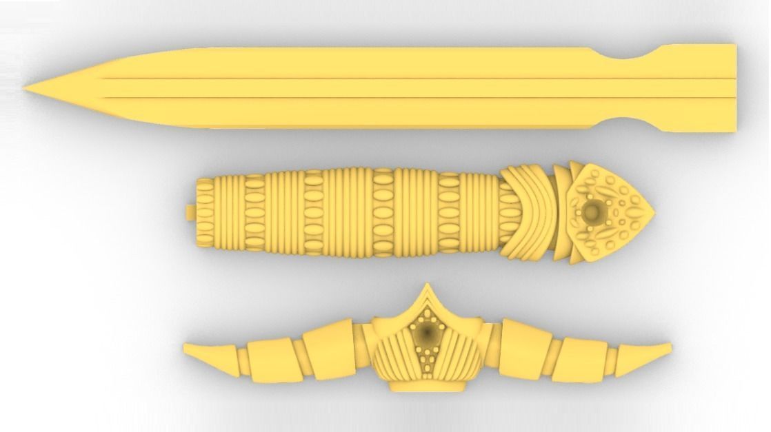 Dagger Free free 3D model 3D printable | CGTrader