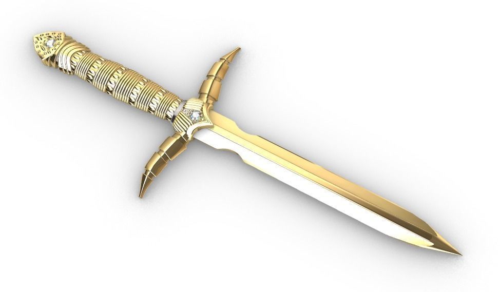 Dagger Free free 3D model 3D printable | CGTrader