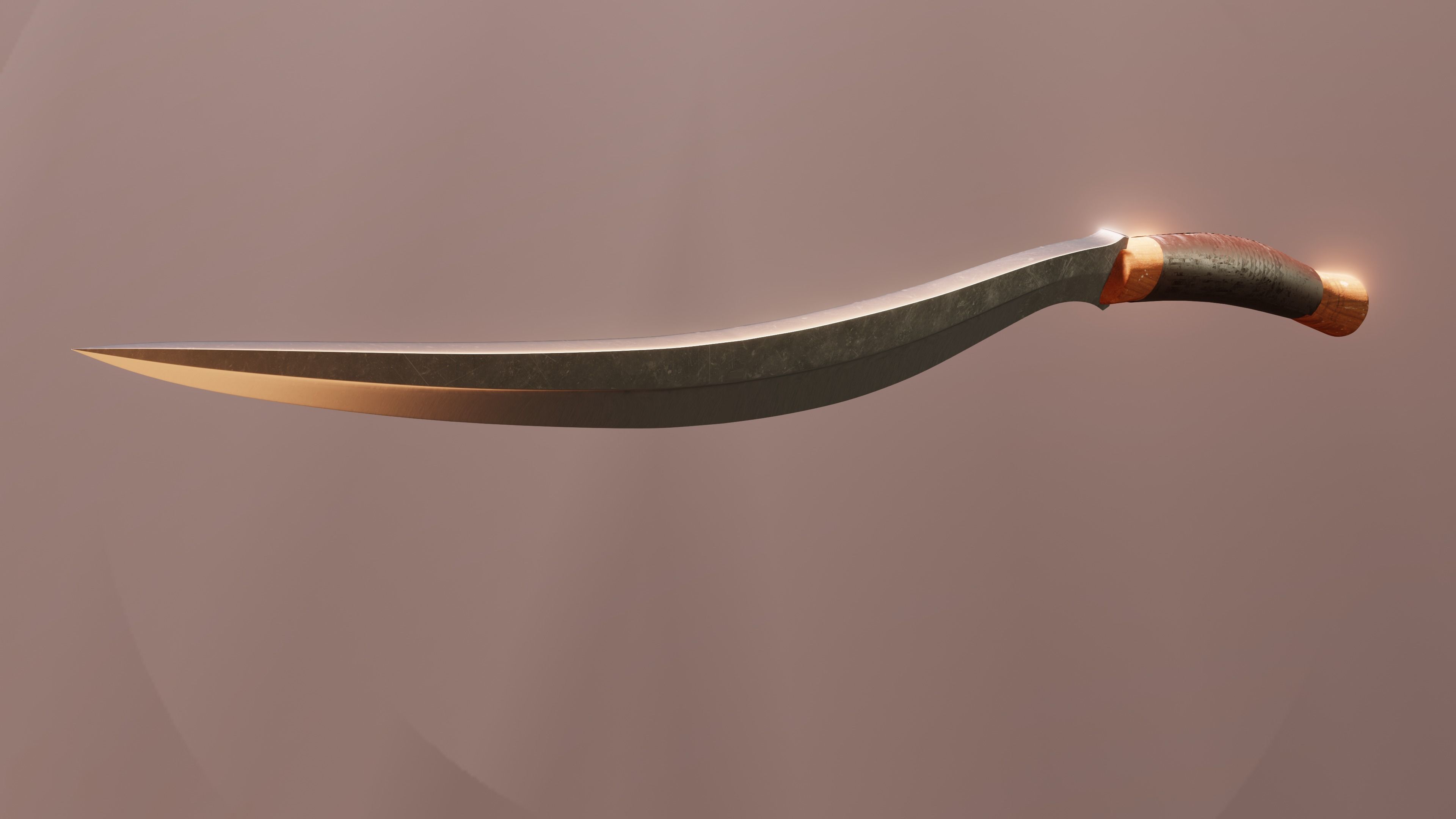 Pinut- Ancient Filipino Sword 3D model | CGTrader