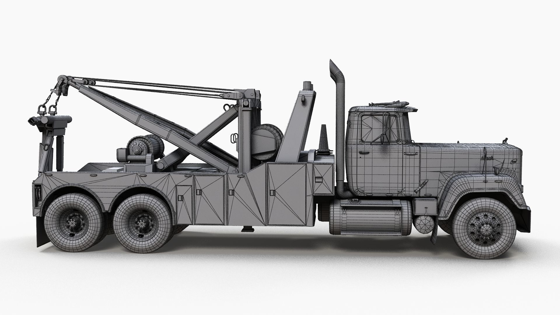 3D model SuperLiner Wrecker VR / AR / low-poly | CGTrader