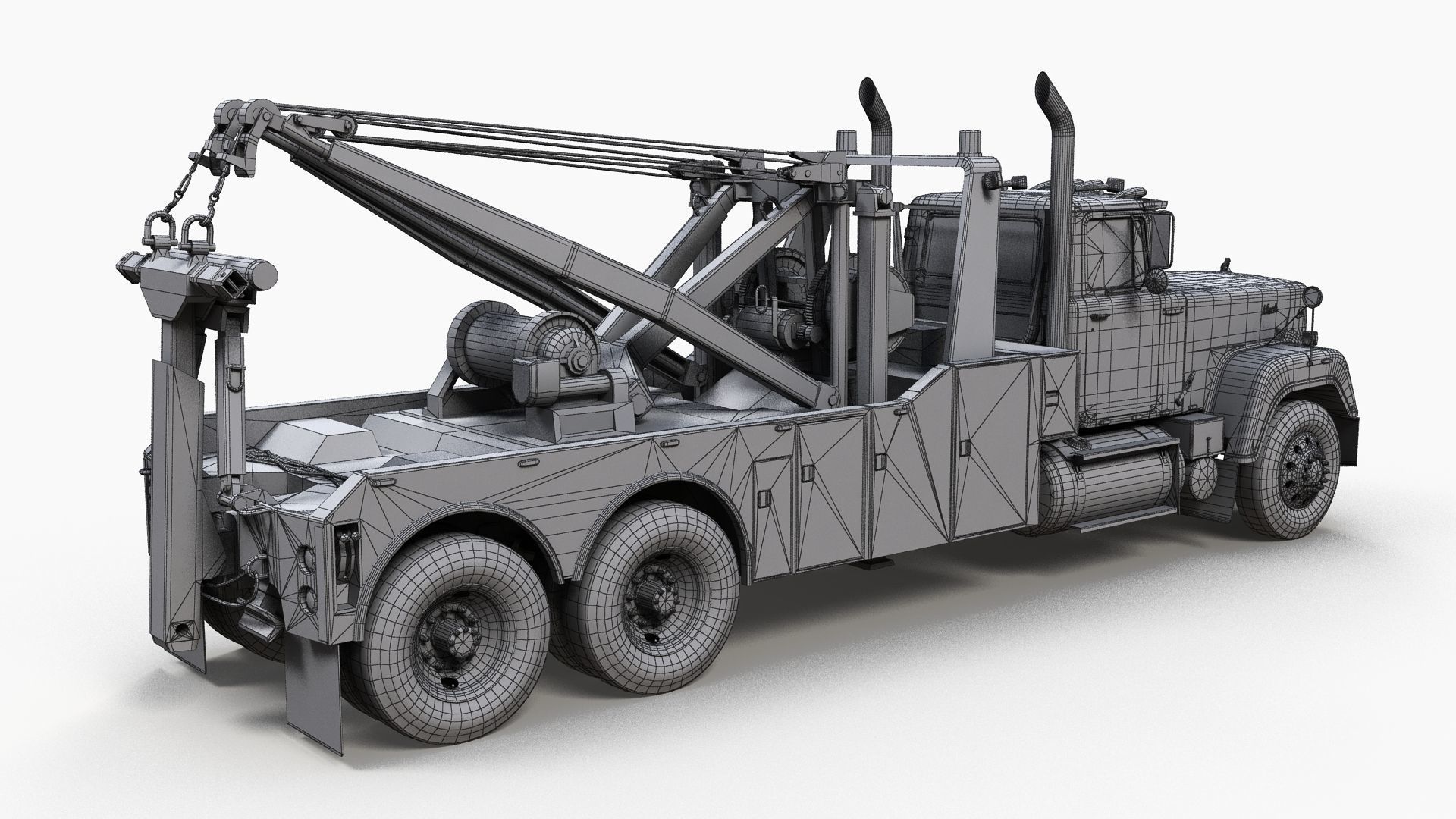3D model SuperLiner Wrecker VR / AR / low-poly | CGTrader