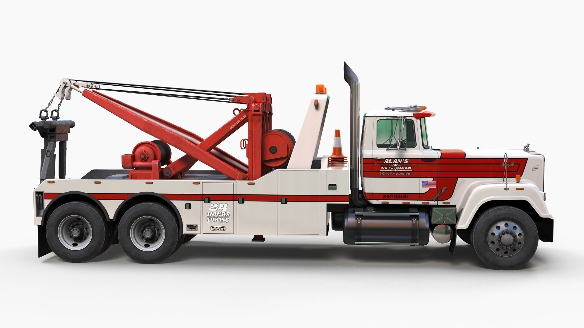 3D model SuperLiner Wrecker VR / AR / low-poly | CGTrader