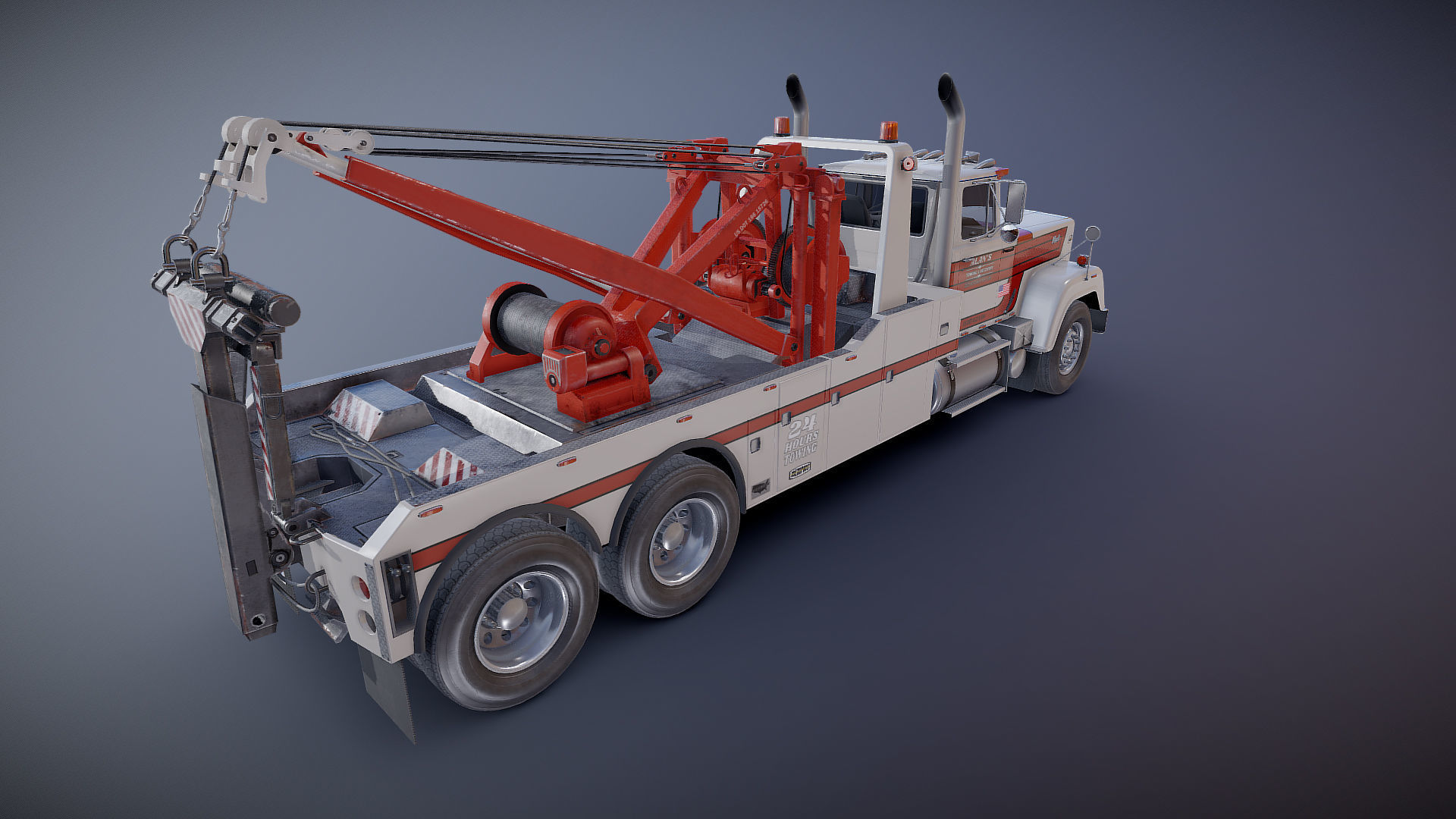 3D model SuperLiner Wrecker VR / AR / low-poly | CGTrader