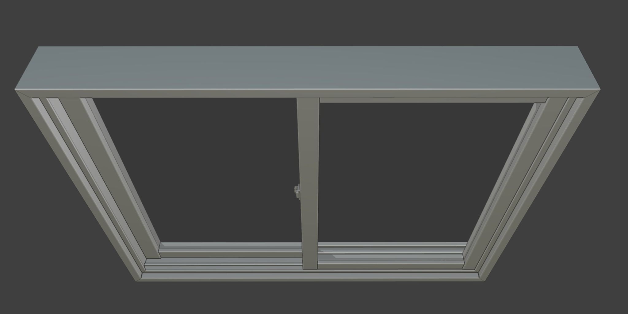 window low ploy free 3D model | CGTrader