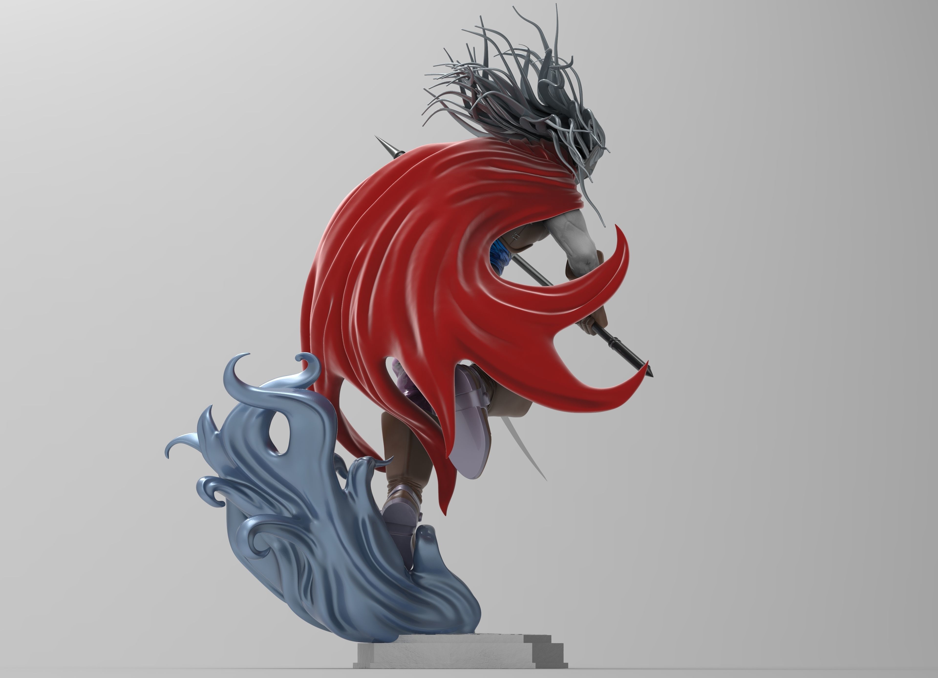 Magus - Chrono Trigger 3D model 3D printable | CGTrader