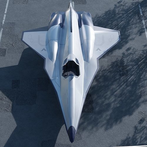 LOCKHEED MARTIN SR 72 DARKSTAR AIRPLANE JET 3D model | CGTrader