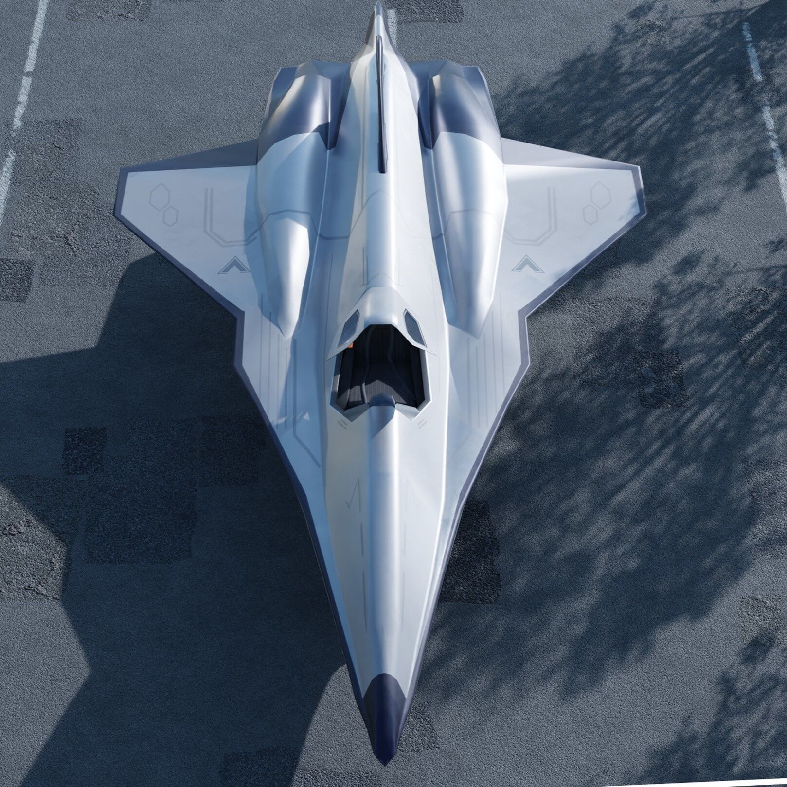 LOCKHEED MARTIN SR 72 DARKSTAR AIRPLANE JET 3D model | CGTrader