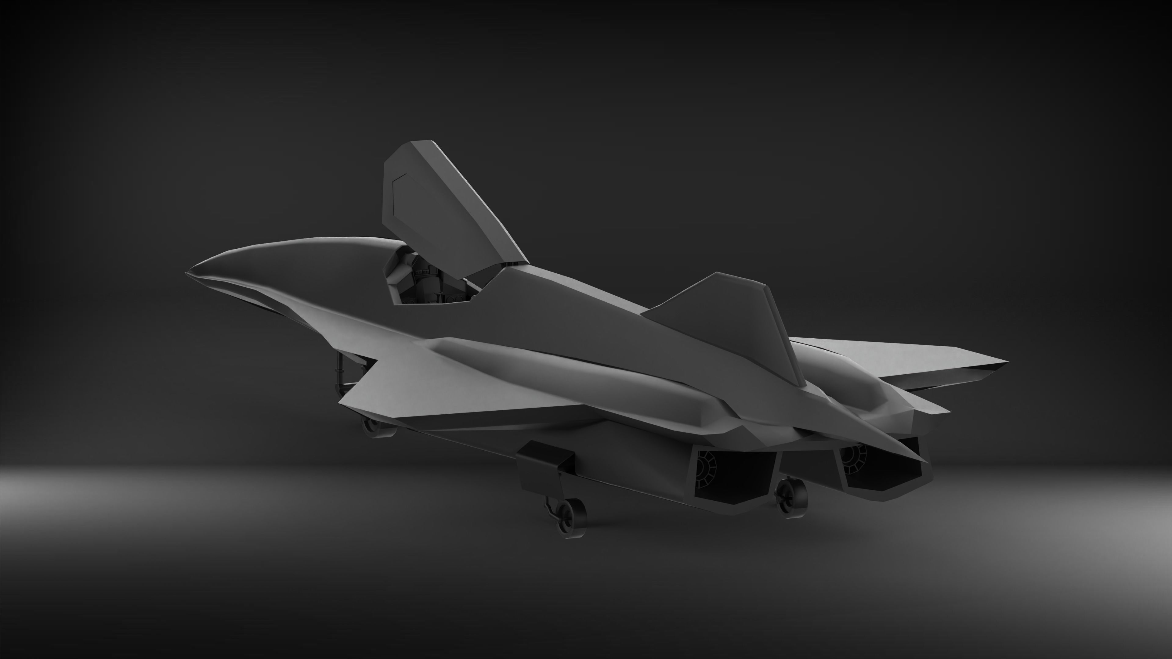 LOCKHEED MARTIN SR 72 DARKSTAR AIRPLANE JET 3D model | CGTrader