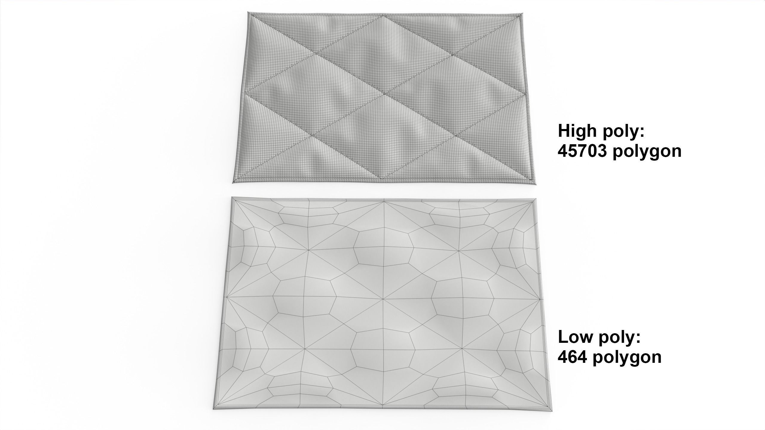 Floor mat free VR / AR / low-poly 3D model | CGTrader