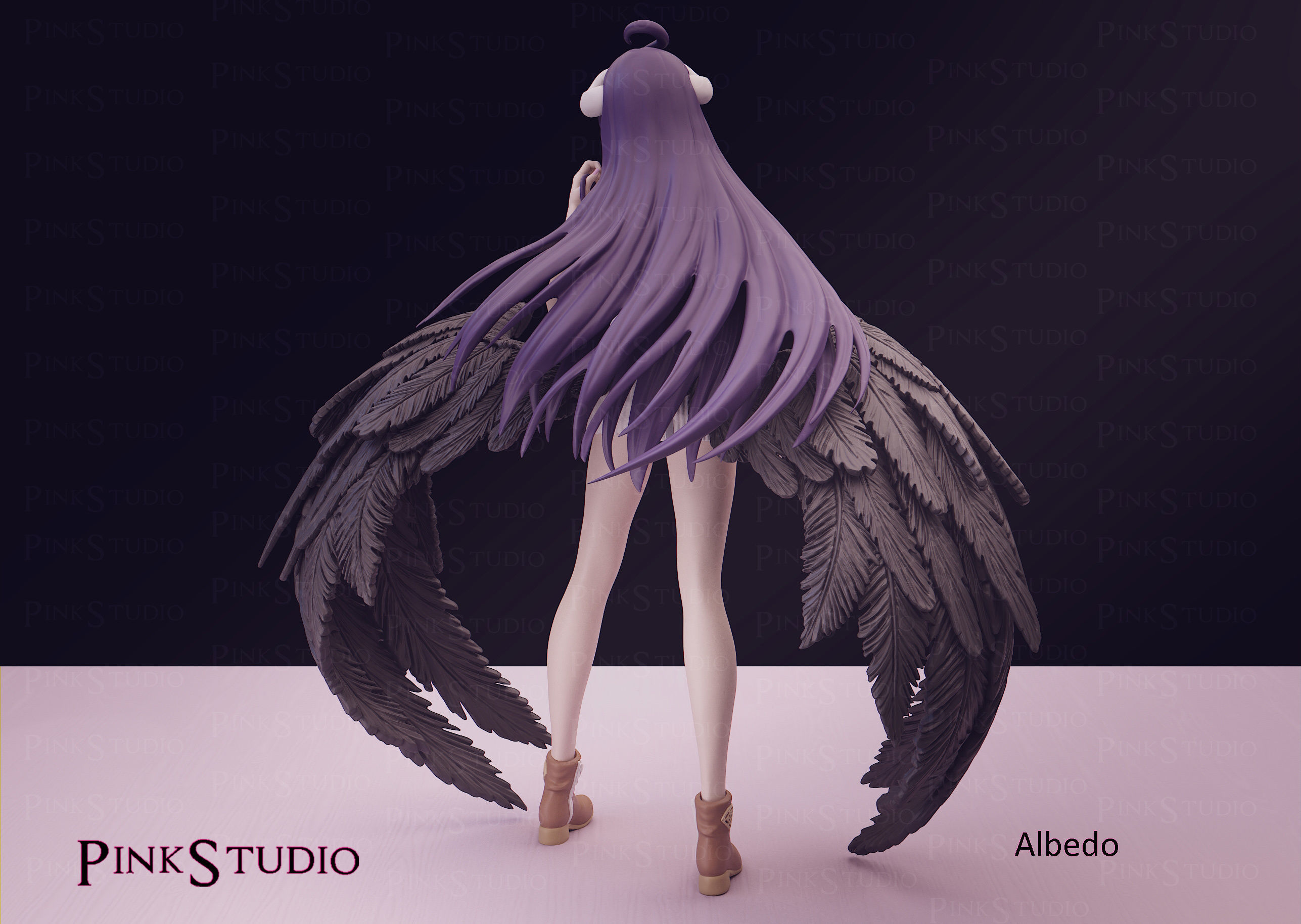 Overlord - Albedo 3D model 3D printable | CGTrader
