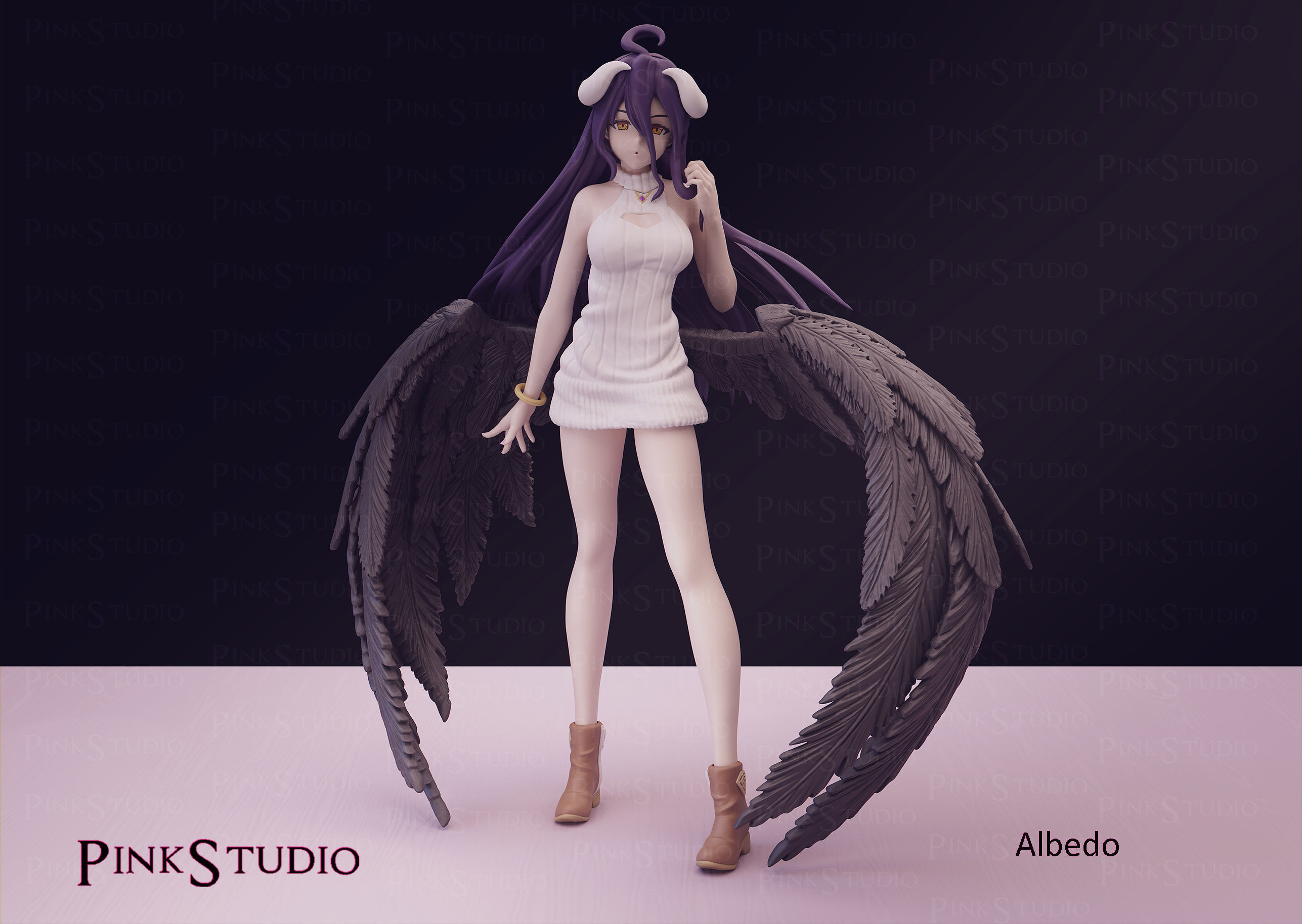 Overlord - Albedo 3D model 3D printable | CGTrader