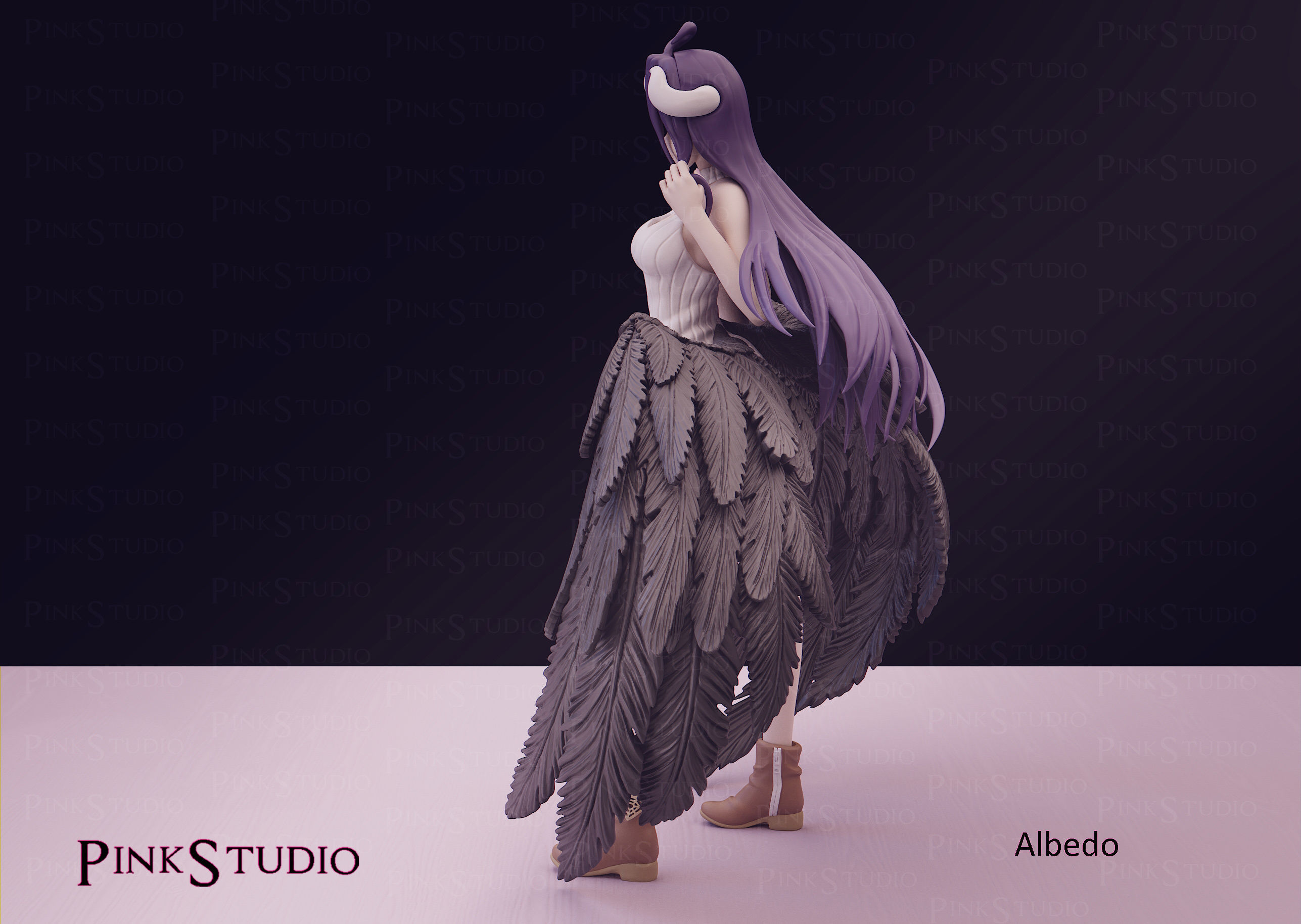 Overlord - Albedo 3D model 3D printable | CGTrader