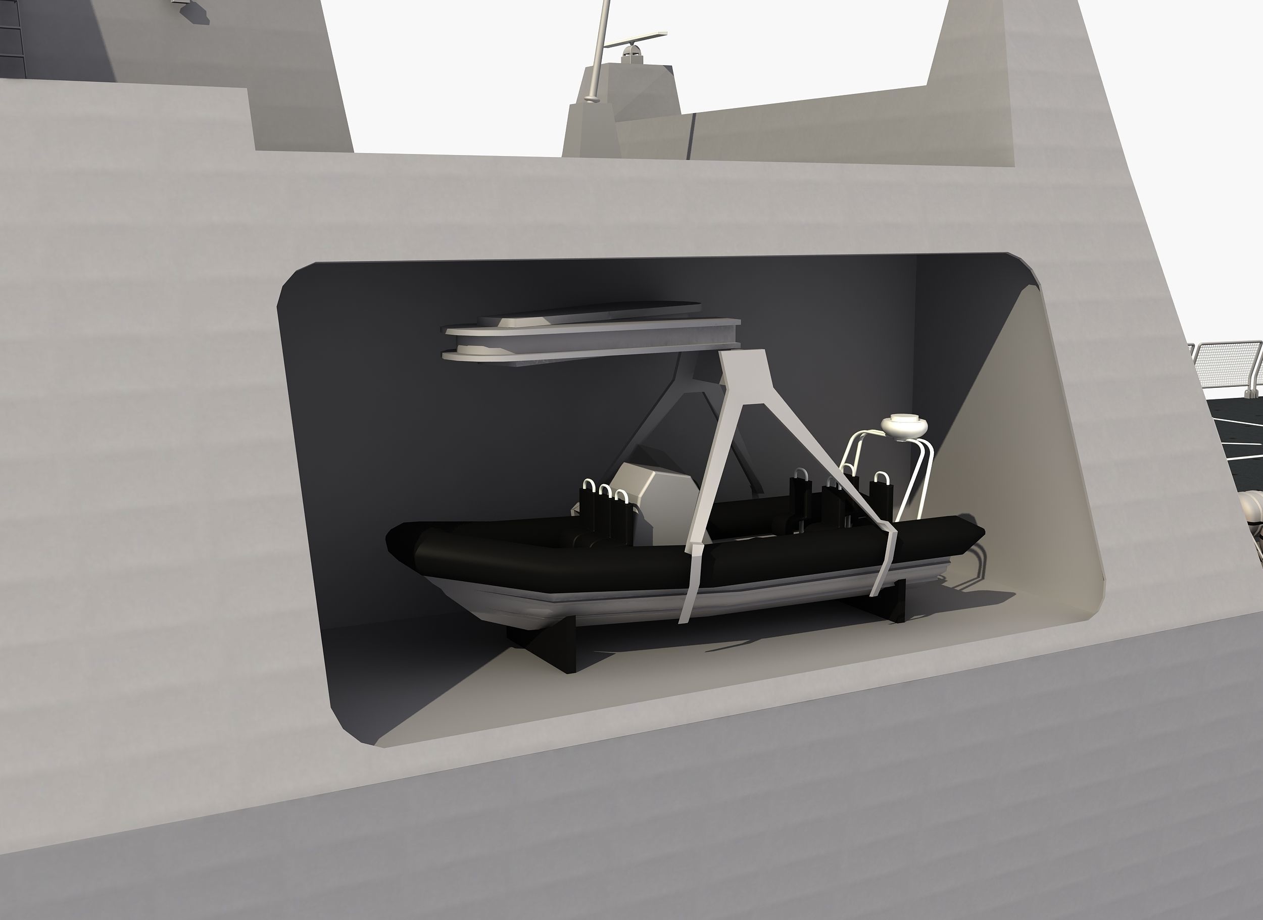 TYPE 45 DESTROYER HMS DRAGON 3D model | CGTrader