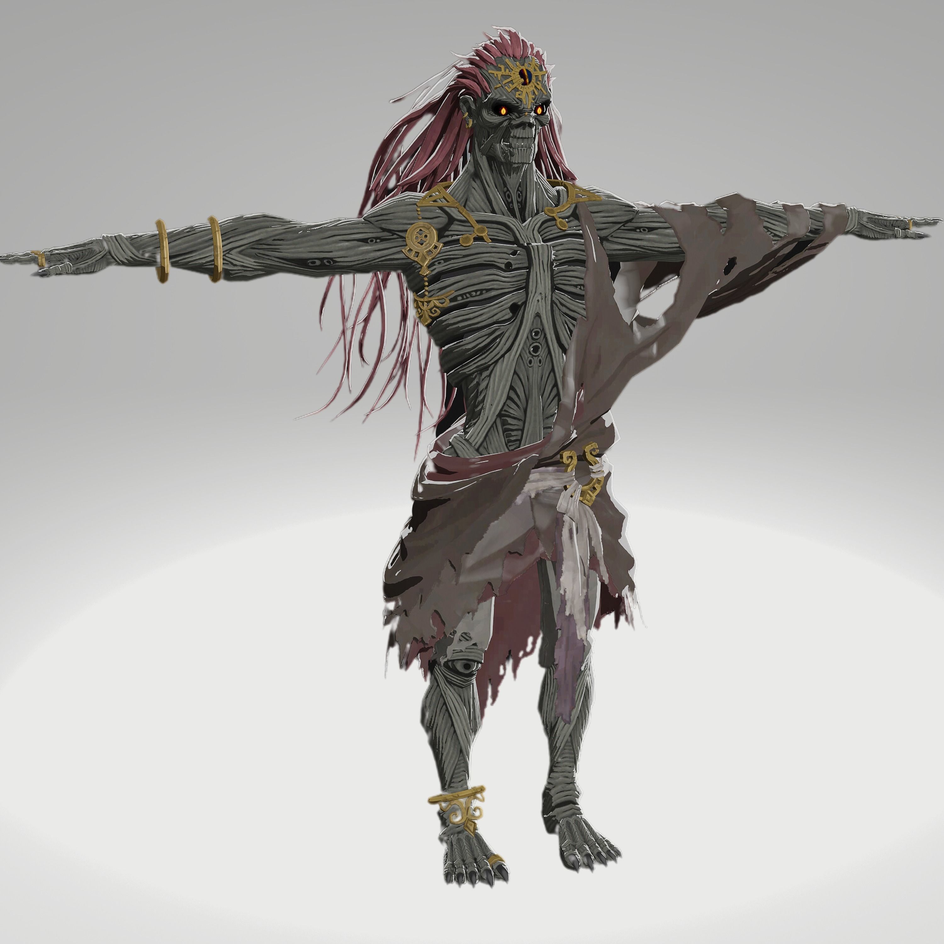 3D model Legend of Zelda Tears of The Kingdom - Ganondorf Decay VR / AR ...