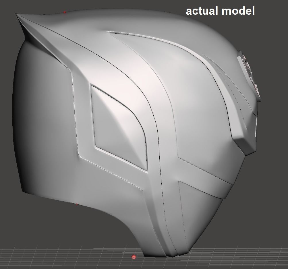 Power Rangers SPD Blue Ranger helmet 3D model 3D printable | CGTrader
