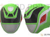 Power Rangers SPD Green Ranger helmet 3D model 3D printable | CGTrader