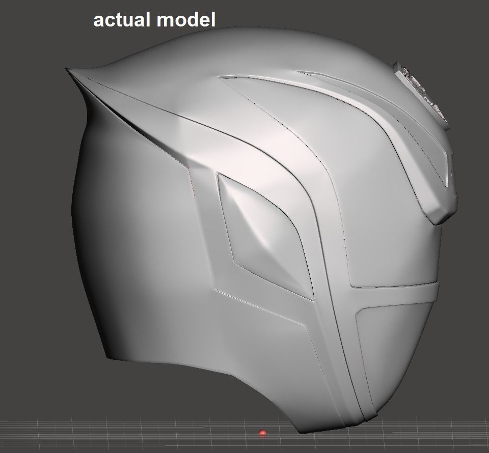 Power Rangers SPD Green Ranger helmet 3D model 3D printable | CGTrader